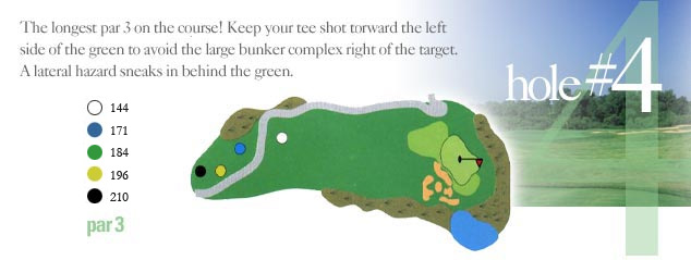 Course Layout - The Bog