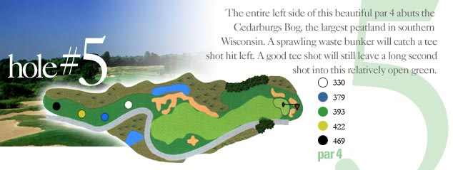 Course Layout - The Bog