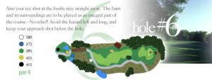 Course Layout - The Bog